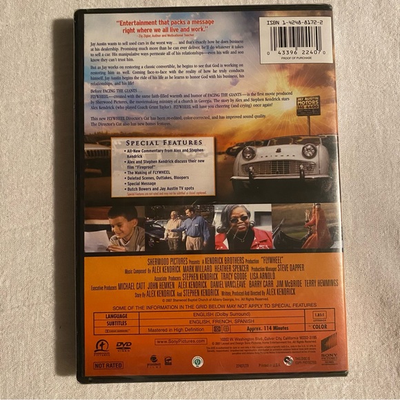 Sony | Media | Flywheel Directors Cut Dvd | Poshmark